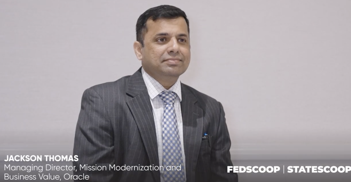 Jackson Thomas of Oracle says "multi-cloud is here to stay" | FedScoop